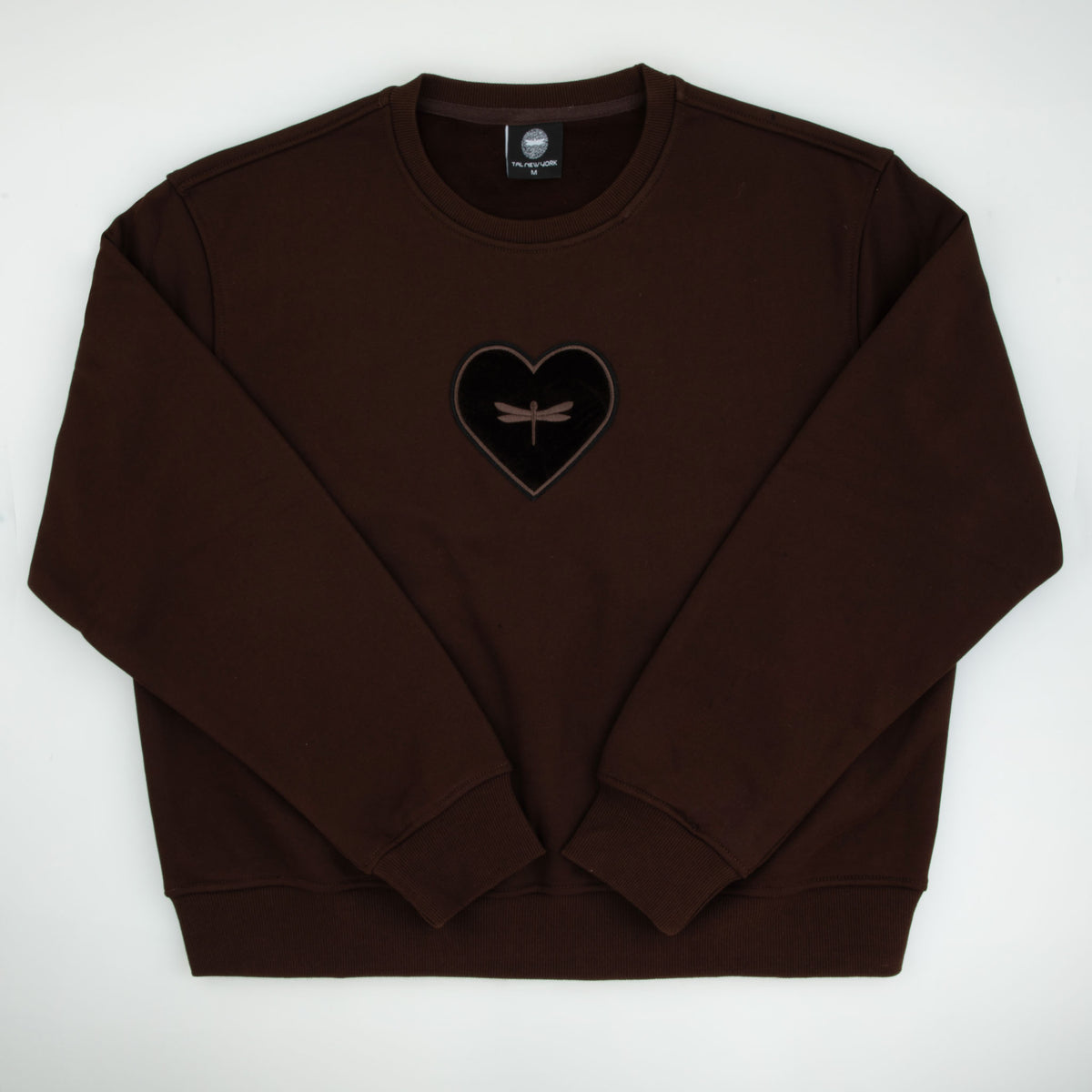The Tal Sweatshirt - Chocolate Heart – TAL NEW YORK