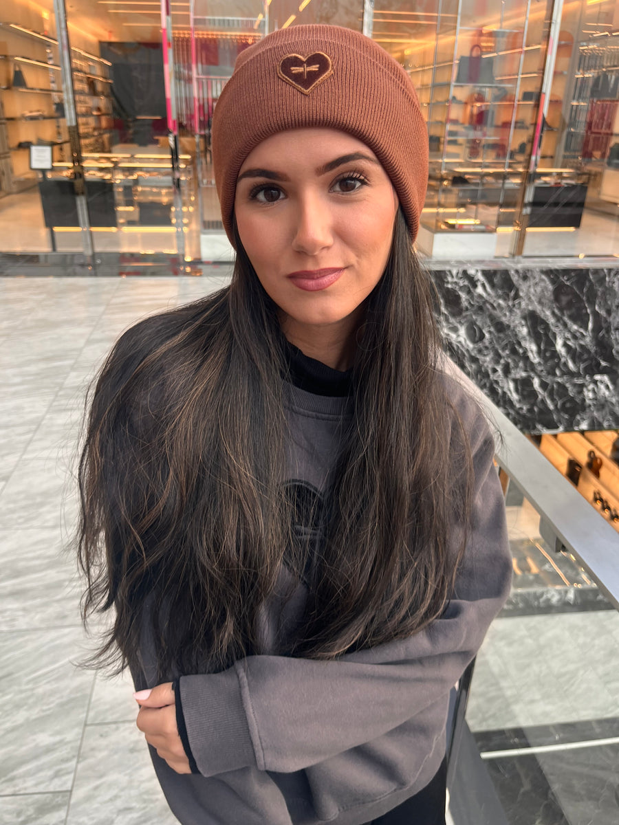 Velvet Heart Beanies - Limited Edition* 5 NEW COLORS! – TAL NEW YORK