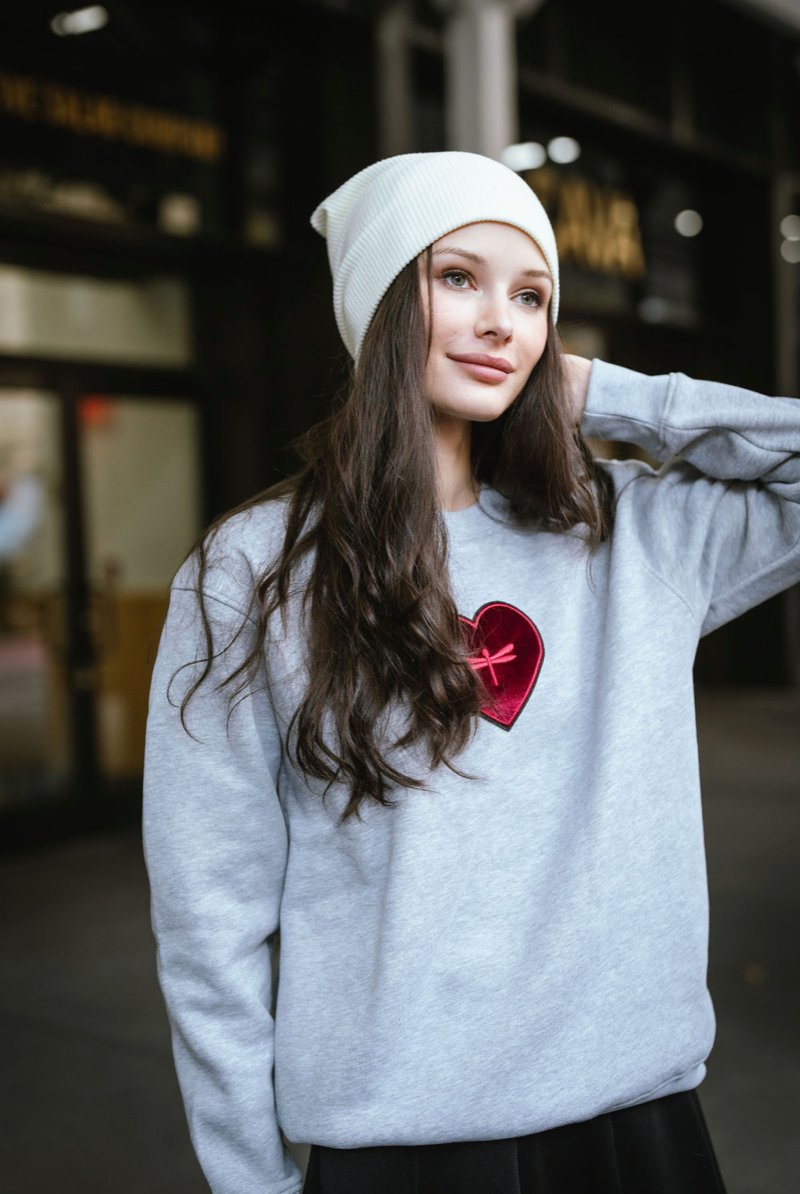 The Tal Sweatshirt - Velvet Heart NEW COLORS!* – TAL NEW YORK